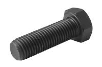 China Hexagon Head Industrial Bolt Full Thread Class 6.8 8.8 10.9 NF E 25-114  EN24017 UNI5739 for sale