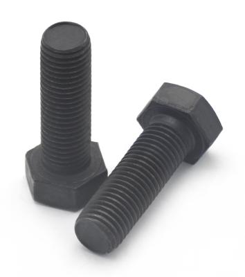 China Hexagon Head Industrial Bolt Full Thread Class 6.8 8.8 10.9 NF E 25-114  EN24017 UNI5739 for sale