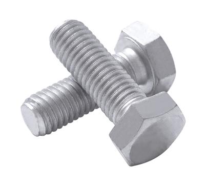 China DIN933 ISO4017 EN24017 Hexagonal Flange Bolt Full Thread Dacromet Class 8.8 10.9 for sale