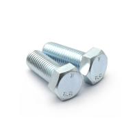 China DIN933 ISO4017 EN24017 Hexagon Head Bolts Full Thread Carbon Steel / Alloy Steel for sale
