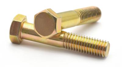 China Half Threaded Galvanization Industrial Bolt M8 - M36 UNI 5737 NF E 25-112 IS1364(-1) for sale