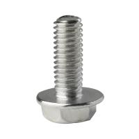 China Hexagon Head Tapping Screw Fasteners ISO 10509 Cross Groove Flange Carbon Steel for sale