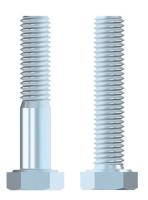 China DIN 601 558 EN ISO 4016 4018 Hexagon Head Screws Carbon Steel Q195 Zinc Plating for sale