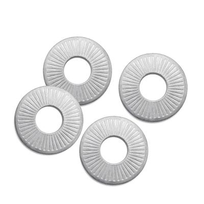 China NF E 25-511 Conical Knurled Spring Washers Symbol CS Alloy Steel 65Mn Dacromet for sale