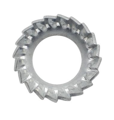 China DIN6798 Toothed Lock Washers With Countersunk Type V Galvanization Alloy Steel 65Mn for sale