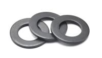 China Carbon Steel Q235 Blacked DIN 125 Flat Washer Hardness 140HV 200HV for sale