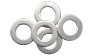 China Stainless Steel SUS304 / 316 Plain Flat Washer DIN125 Polishing Surface Treatment for sale