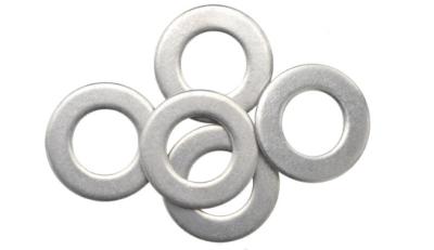 China Stainless Steel SUS304 / 316 Plain Flat Washer DIN125 Polishing Surface Treatment for sale