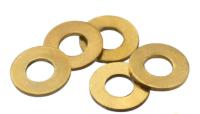 China Brass / Copper DIN 125 Washer Polishing Flat Shape Plain Color for sale