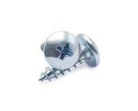 China Truss Head Tapping Screw Fasteners JIS B 1122(AAT4) Cross Recessed Nickel Plating for sale