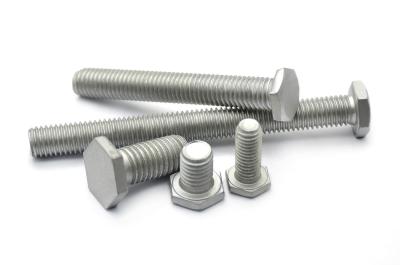 China M8*20 Non Standard Fasteners Carbon Steel Dacromet Thin Hexagon Head Bolt for sale