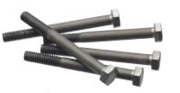 China Full / Half Thread Plain Carbon Steel Hexagon Head Bolts With Fine Pitch DIN961 EN ISO8676 for sale