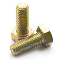 China DIN961 EN ISO8676 Zinc Plated Hexagon Head Bolts Grade 4.8 / 6.8 / 8.8 With Fine Pitch Thread for sale