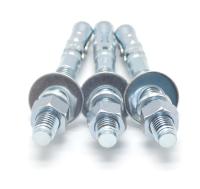 China Concrete Screw Type Expansion Anchor Bolt Steel Structure Carbon Steel 35K for sale
