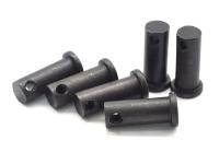 China Polishing Clevis Pin And Key With Head Carbon Steel 35K DIN1444 ISO2341 EN22341 for sale