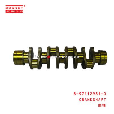 China ISUZU NKR NPR 4HG1 4HF1 Engine Crankshaft 8971129810 8-97112981-0 45kg for sale