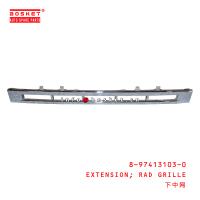 China ISUZU GXR Radiator Grille Extension 8-97413103-0 8974131030 OEM Replacement 1.1kg for sale