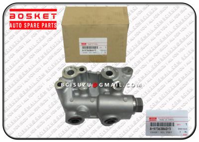 China Isuzu NPR 4HK1 Oil Port Cover 8973638403 1.8KG 050-045 Engine Parts for sale
