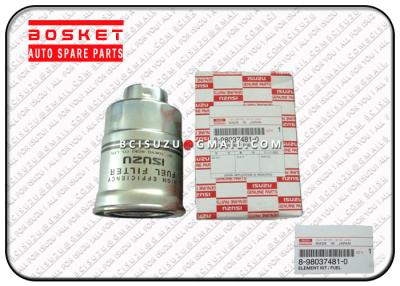 China Isuzu NPR 4HK1 Fuel Filter Cartridge Kit 8980374810 8-98037481-0 0.5kg for sale