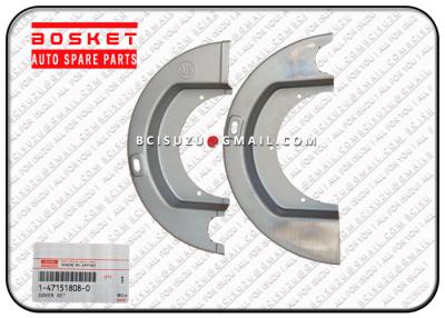 China Isuzu CYZ51K 6WF1 Rear Brake Drum Cover Set 1-47151808-0 1471518080 for sale