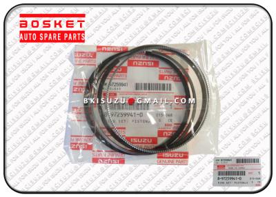 China ISUZU 4JH1 Standard Piston Ring Set 8972599410 8-97259941-0 for NKR77 Truck Engine Parts for sale