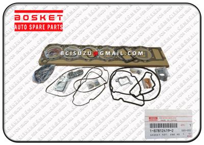 China Isuzu 1878124192 1-87812419-2 Engine Head Overhaul Gasket Set for 6WF1 CYZ51K for sale
