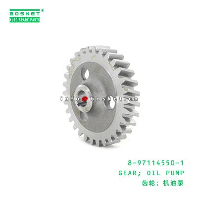 China Oil Pump Gear 8-97114550-1 8971145501 for ISUZU ELF 4HK1 0.59kg for sale