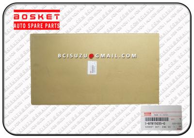 China Isuzu NPR 4HK1 Engine Overhaul Gasket Set 5878150350 5-87815035-0 2kg for sale