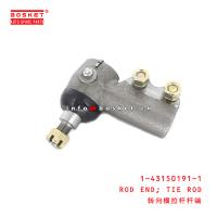 China ISUZU FRS FSS Tie Rod Rod End 1-43150191-1 1431501911 1.9kg Steering Part for sale