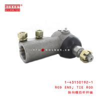 China Tie Rod Rod End 1-43150192-1 1431501921 for ISUZU FRS FSS 1.9kg for sale