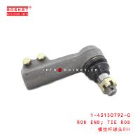 China Tie Rod Rod End 1-43150792-0 1431507920 for ISUZU FVR 6HH1 2.5kg Steering Parts for sale