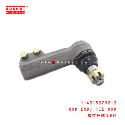 China Tie Rod Rod End 1-43150792-0 1431507920 for ISUZU FVR 6HH1 2.5kg Steering Parts for sale