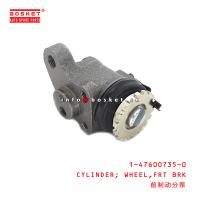 China ISUZU FSR FTR Front Brake Wheel Cylinder 1-47600735-0 1476007350 2kg for sale