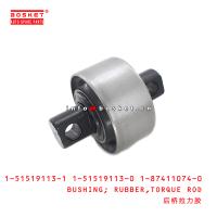 China Torque Rod Rubber Bushing 1-51519113-1 1-51519113-0 1-87411074-0 for ISUZU CXZ81 VC46 10PE1 for sale