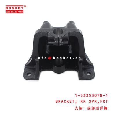 China ISUZU FTR FVR EVR Front Rear Spring Bracket 1-53353078-1 1533530781 7.5kg for sale