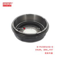 China ISUZU NPR58 4BE1 Front Brake Drum 8943856500 8-94385650-0 20kg Brake Drum for sale