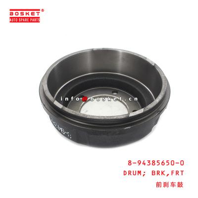 China ISUZU NPR58 4BE1 Front Brake Drum 8943856500 8-94385650-0 20kg Brake Drum for sale