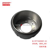 China ISUZU NPR75 700P Rear Brake Drum 8-97102001-0 8971020010 22kg Brake Drum for sale