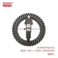 China ISUZU NKR NPR 4HE1 Rear Final Drive Gear Set 8-97319161-0 8973191610 7.5kg for sale