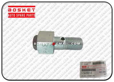 China Isuzu 6WF1 Injector Pump Overflow Valve 1156193210 CYZ51K Engine Parts for sale