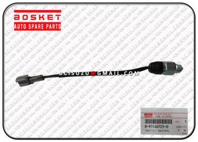 China Isuzu FVR 6HE1 Neutral Switch 976407250 8-97640725-0 0.06kg OEM Clutch System Part for sale
