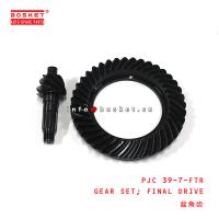 China Final Drive Gear Set PJC 39-7-FTR for ISUZU Trucks 26.85kg Heavy Duty for sale
