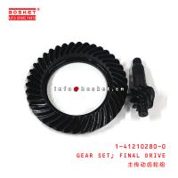 China 1-41210280-0 Final Drive Gear Set 1412102800 for ISUZU XD 26.3kg for sale
