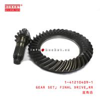 China ISUZU CVR Rear Final Drive Gear Set 1412104091 1-41210409-1 33.75kg Heavy Duty for sale