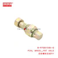 China ISUZU 700P Front Axle Wheel Pin 8-97081584-0 8970815840 OEM Replacement Part for sale