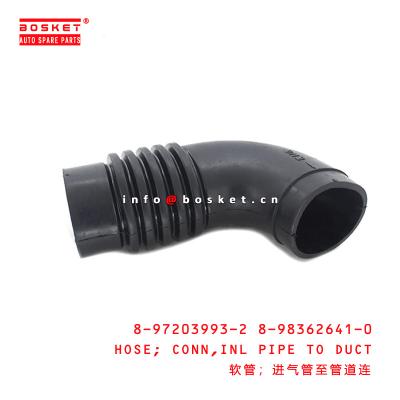China ISUZU NPR Inlet Pipe to Duct Connecting Rod Hose 8972039932 8983626410 0.38kg for sale