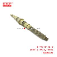 China ISUZU MYY6P Transmission Main Shaft 8-97253116-0 8972531160 6.6kg OEM Replacement for sale