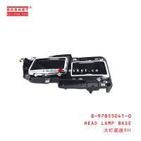 China ISUZU NKR55 4JB1 Head Lamp Base 8978550410 8-97855041-0 0.665kg for sale