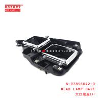 China ISUZU NKR55 Head Lamp Base 8978550420 8-97855042-0 Replacement 0.665kg for sale