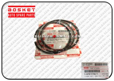 China Isuzu NKR55 4JB1 Engine Cylinder Liner Set 5878131961 5-87813196-1 2kg for sale